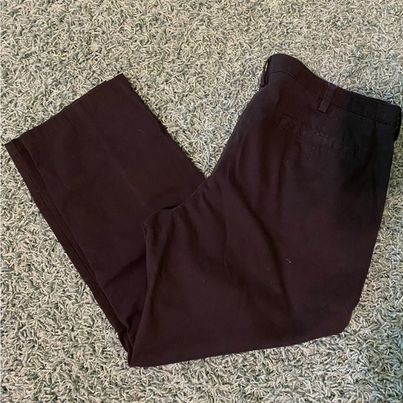 croft & barrow | Pants | Mens Croft Barrow Straight Fit Slacks In Black ...